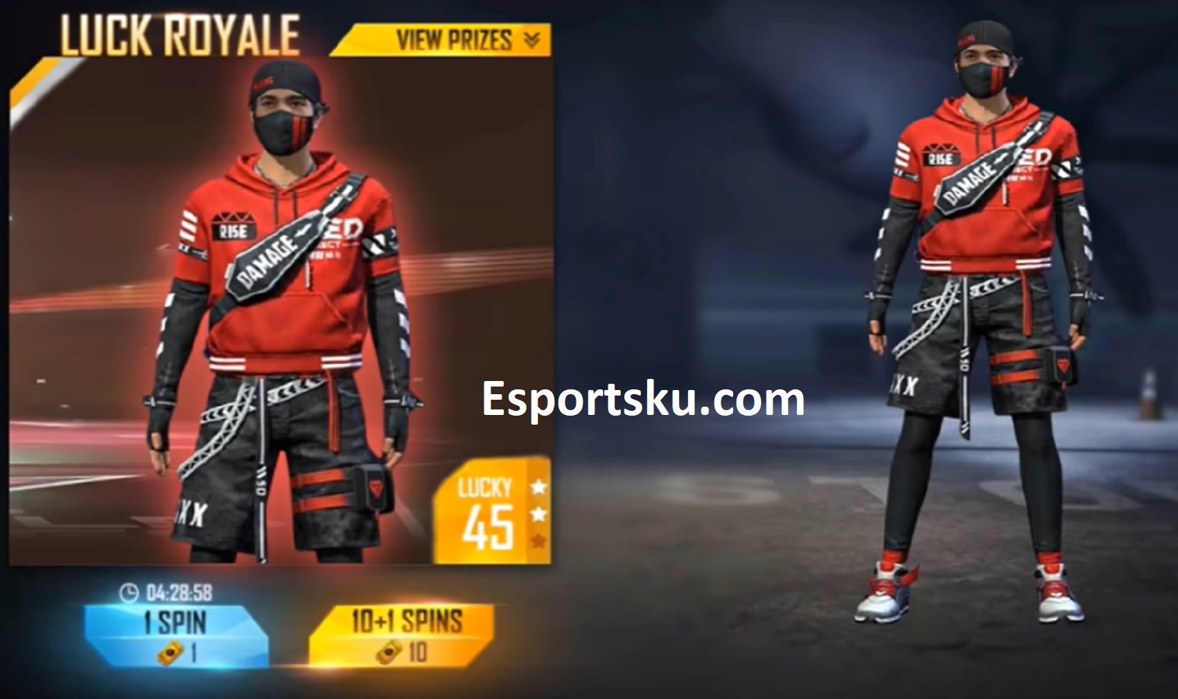 Bocoran Bundle Urban Damage Free Fire (FF), Dari Gold Royale? – Esportsku