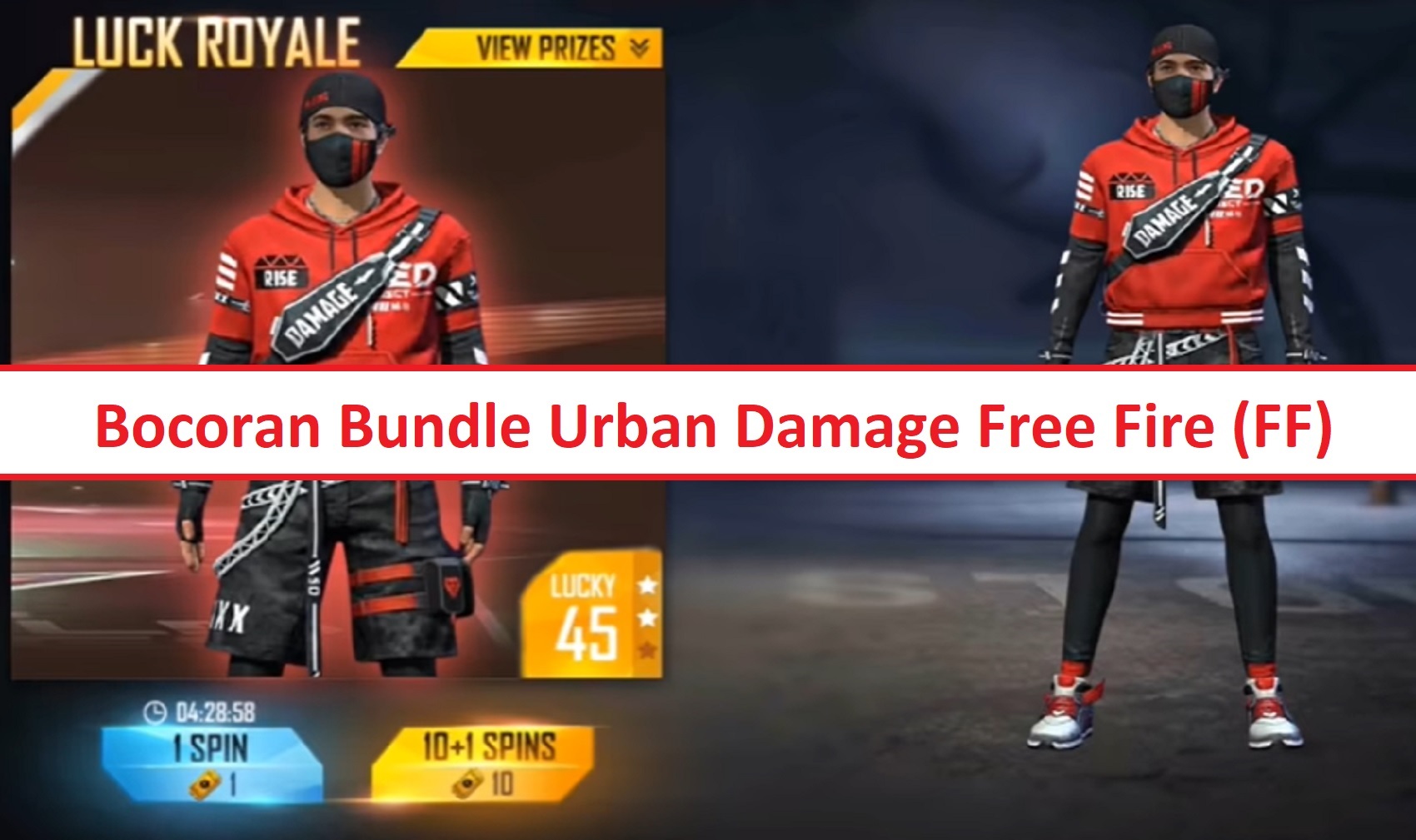 Bocoran Bundle Urban Damage Free Fire (FF), Dari Gold Royale? – Esportsku
