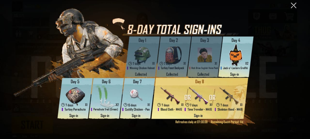 Daily Rewards for PUBG Mobile Beginner Players April 2021! - Esports