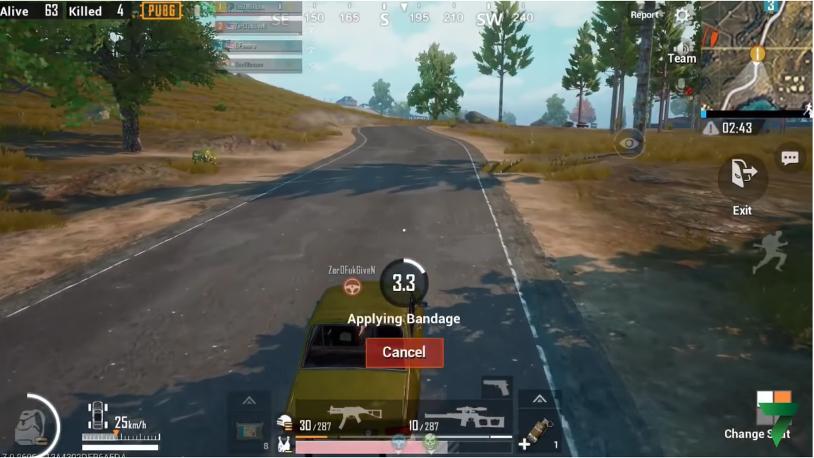 Tips Heal di Dalam Mobil di Game PUBG Mobile – Esportsku