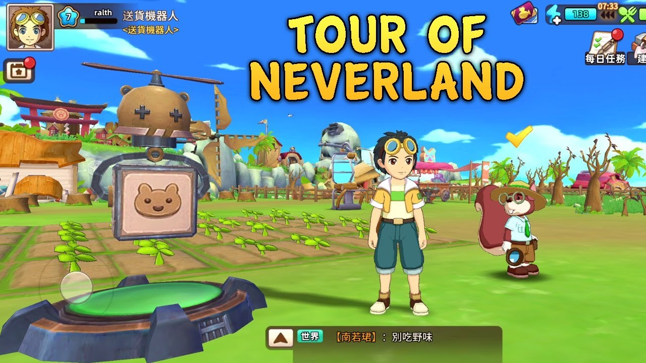 Tour of Neverland, Game Farming Seru di Android – Esportsku