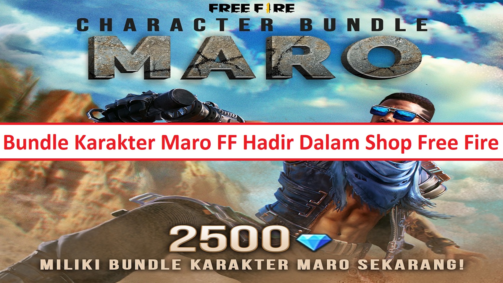 Bundle Karakter Maro FF Hadir Dalam Shop Free Fire – Esportsku