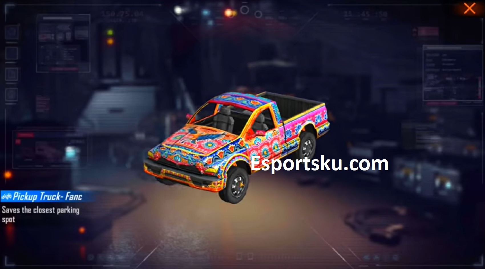 Bocoran Skin Pickup Fancy Ride Free Fire (FF) – Esportsku