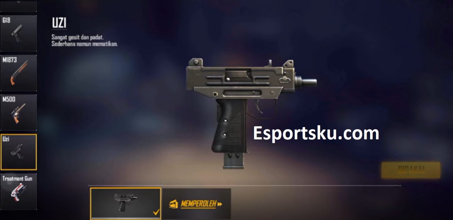 5 Cara Menggunakan Senjata Uzi Free Fire (FF) – Esportsku
