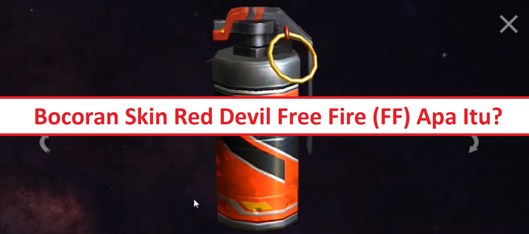 Skin Red Devil Free Fire (FF) Apa Itu? – Esportsku