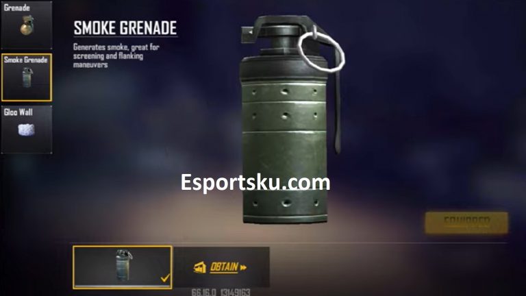 Skin Smoke Grenade Akan Hadir di Free Fire (FF) – Esportsku