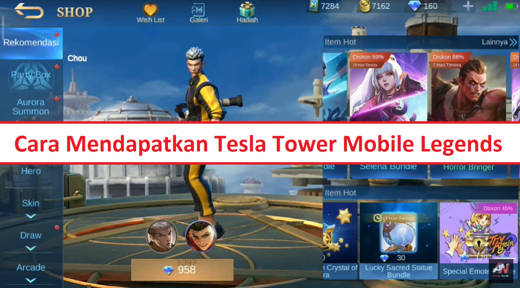 Cara Mendapatkan Tesla Tower Mobile Legends (ML) – Esportsku