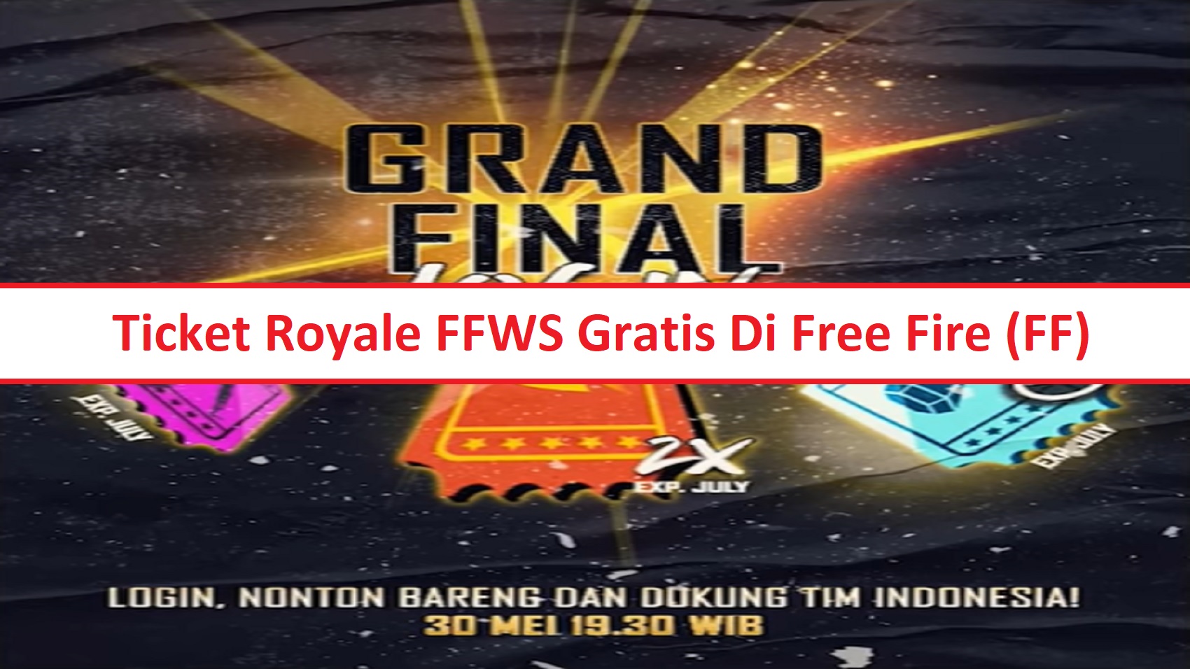 Ticket Royale FFWS Gratis Di Free Fire (FF) – Esportsku