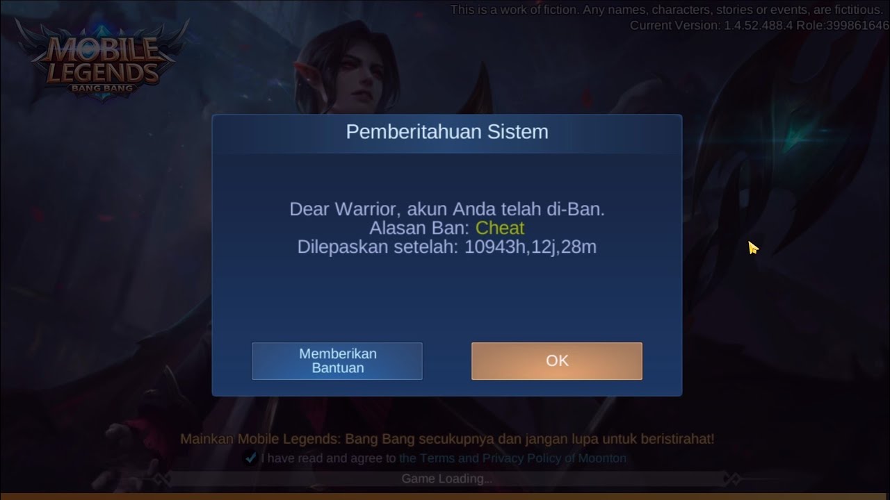 Akun MLBB Tiba-Tiba Kena Banned Padahal Tidak Cheat? Kenapa? – Esportsku