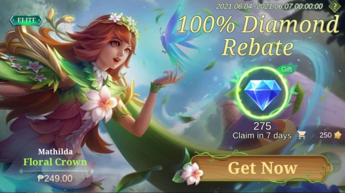 Cara Mendapatkan Skin Baru Mathilda Floral Crown Gratis di Mobile ...