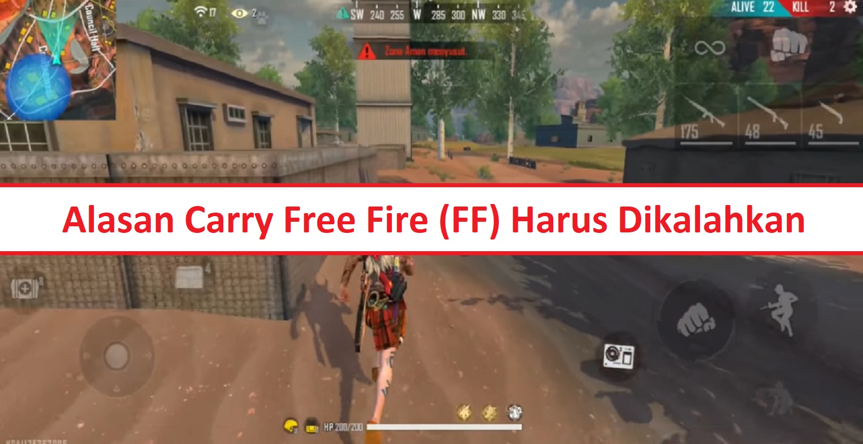 5 Alasan Carry Free Fire (FF) Harus Dikalahkan – Esportsku