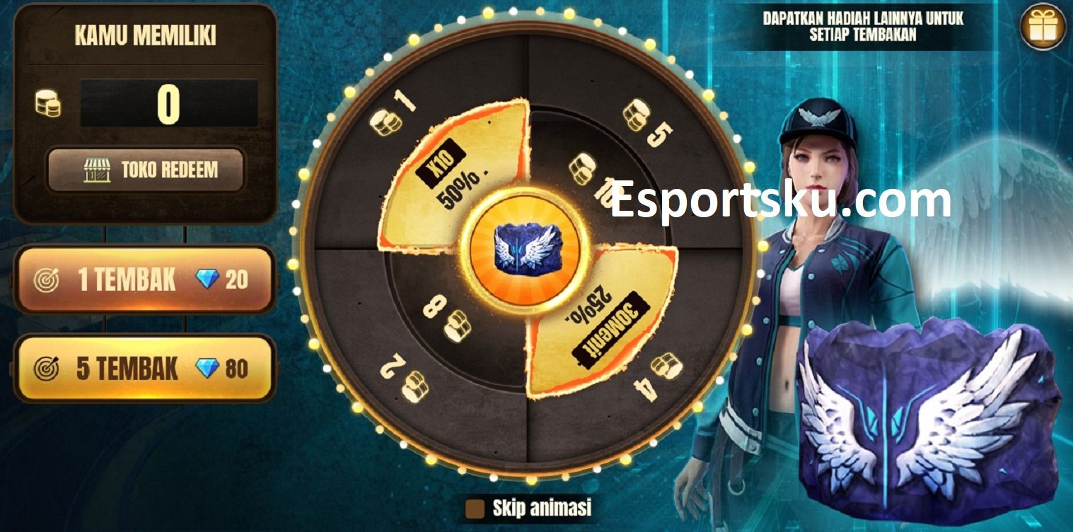 Cara Mendapatkan Skin Gloo Wall Angel Wings Free Fire (FF) – Esportsku