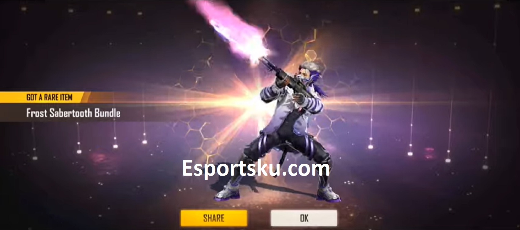 Cara Mendapatkan Frost Sabertooth Bundle Free Fire (FF) – Esportsku