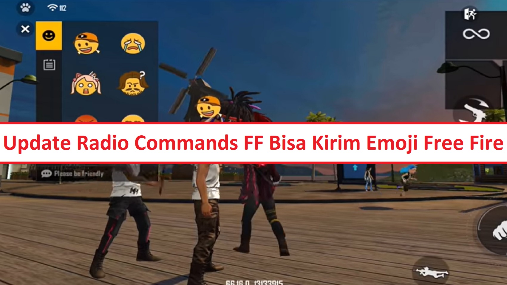 Radio Commands FF Terbaru, Ada Emoji Free Fire! – Esportsku
