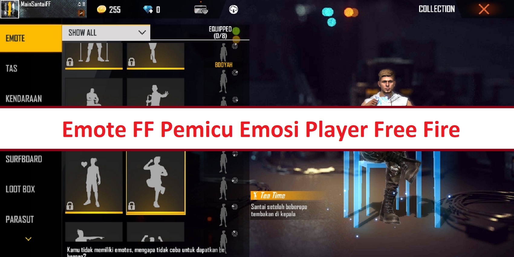 10 Emote FF Pemicu Emosi Musuh Free Fire – Esportsku
