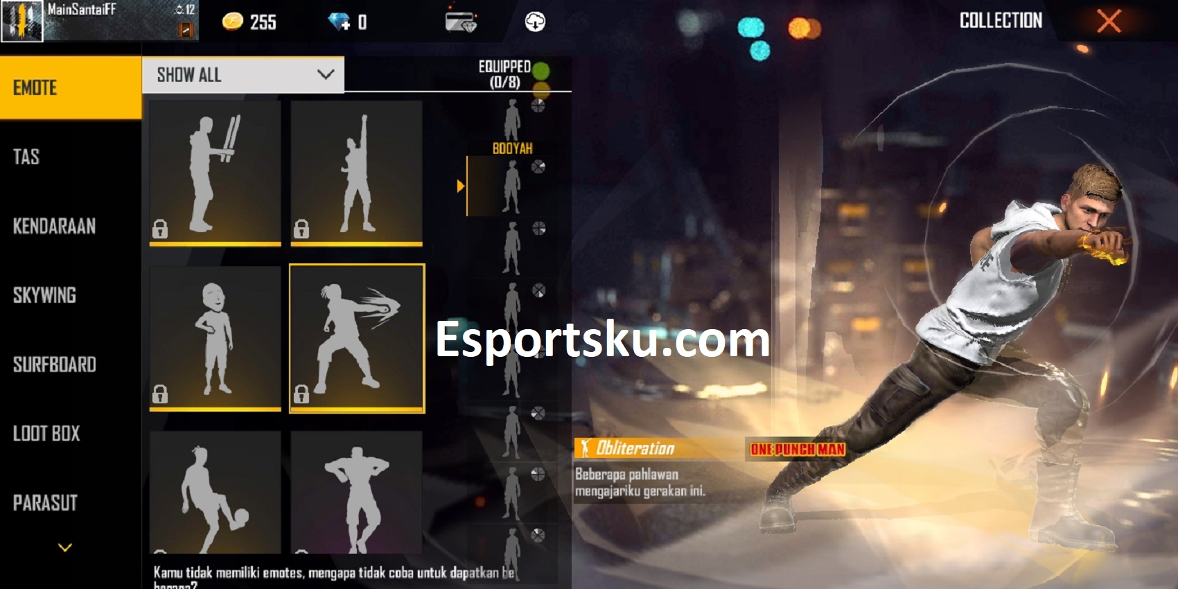 20 Emote FF Langka, Pemain Free Fire Wajib Punya! – Esportsku