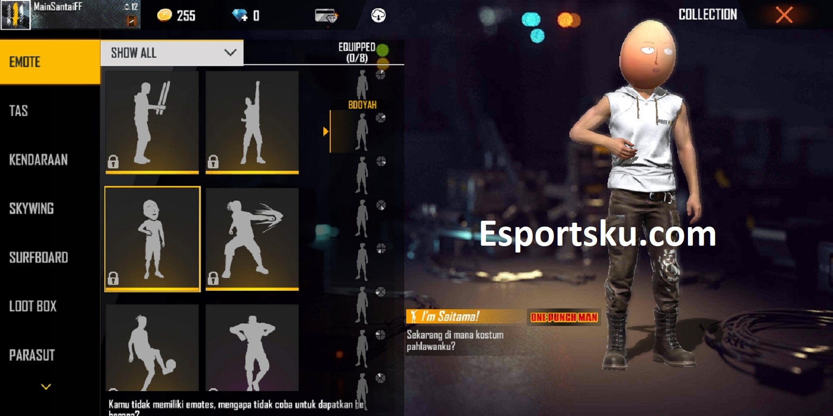 20 Emote FF Langka, Pemain Free Fire Wajib Punya! – Esportsku