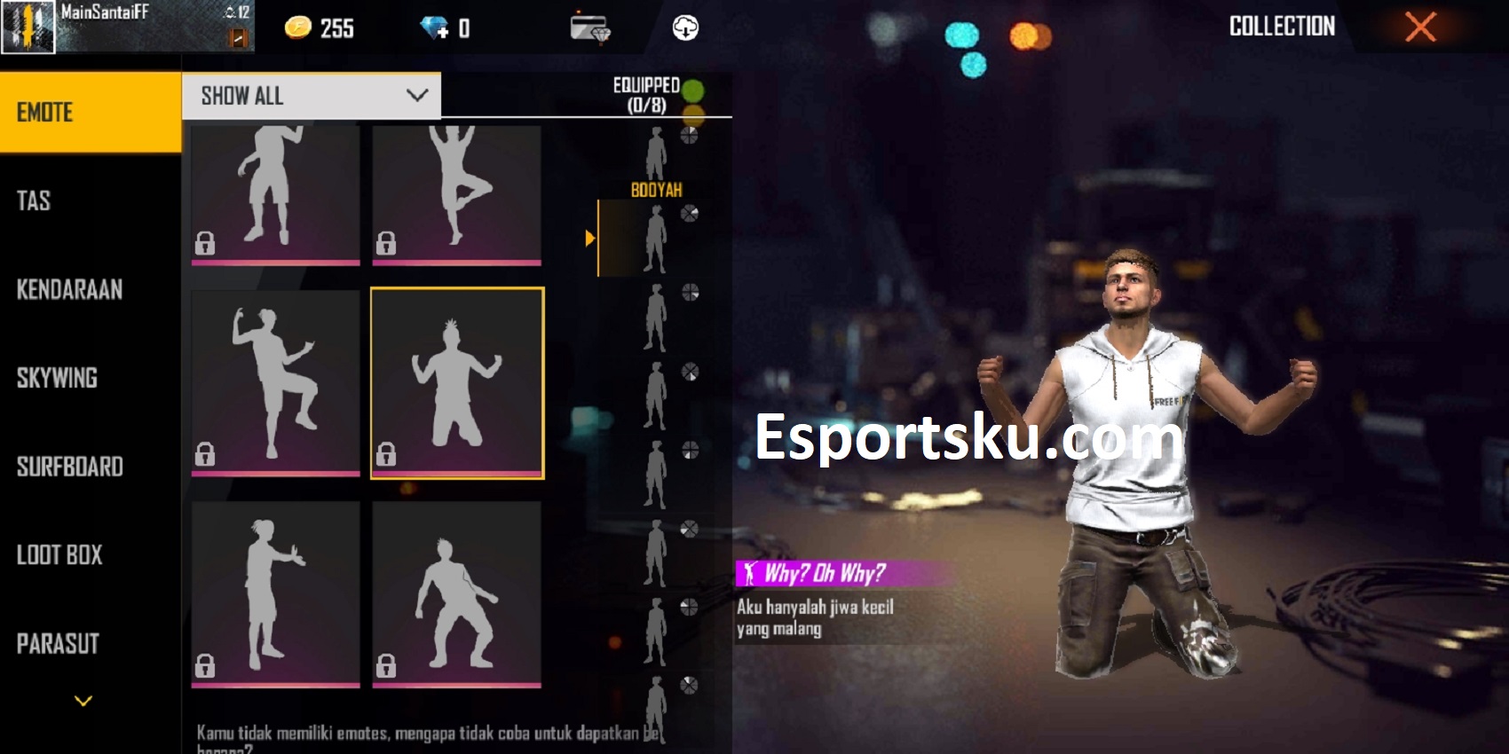 20 Emote FF Langka, Pemain Free Fire Wajib Punya! – Esportsku