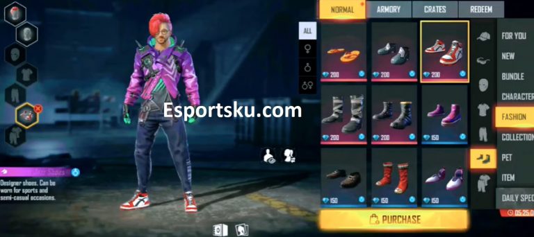 7 Fakta Sepatu Jordan Free Fire (FF) – Esportsku