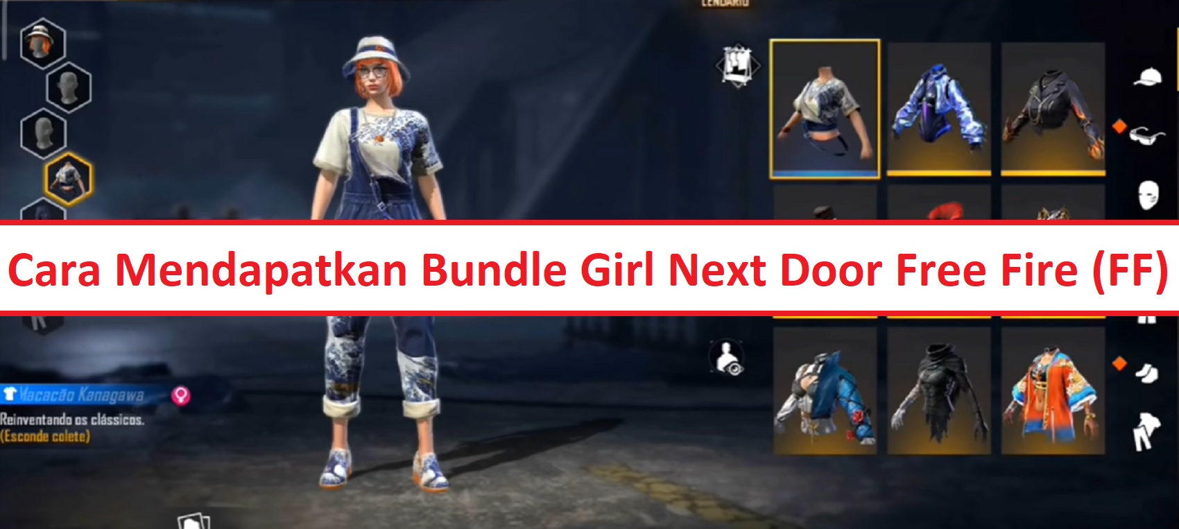 Cara Mendapatkan Bundle Girl Next Door Free Fire (FF) – Esportsku