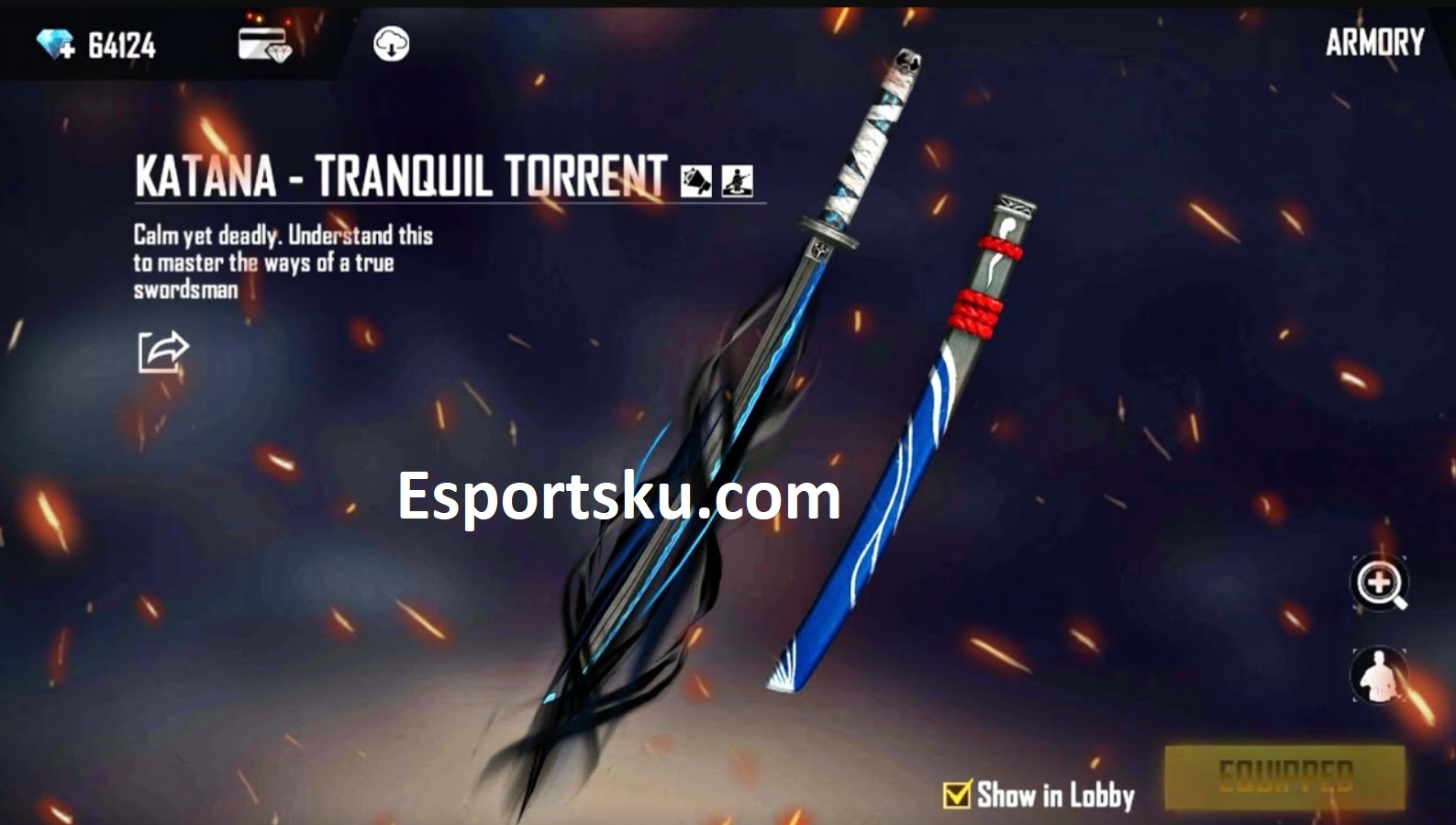 15 Kumpulan Katana Free Fire (FF) – Esportsku