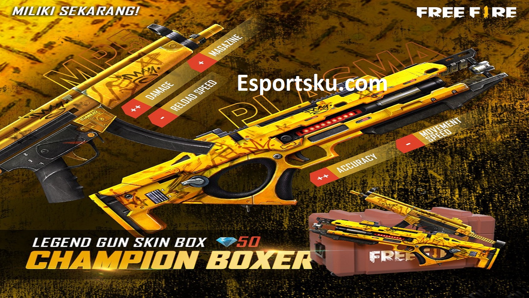 5 Weapon Loot Free Fire (FF) Terbaik, Apa Saja? – Esportsku