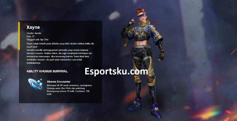 Karakter Xayne Free Fire (FF): Review, Skill, Tips, Trick Dan Kombinasi ...
