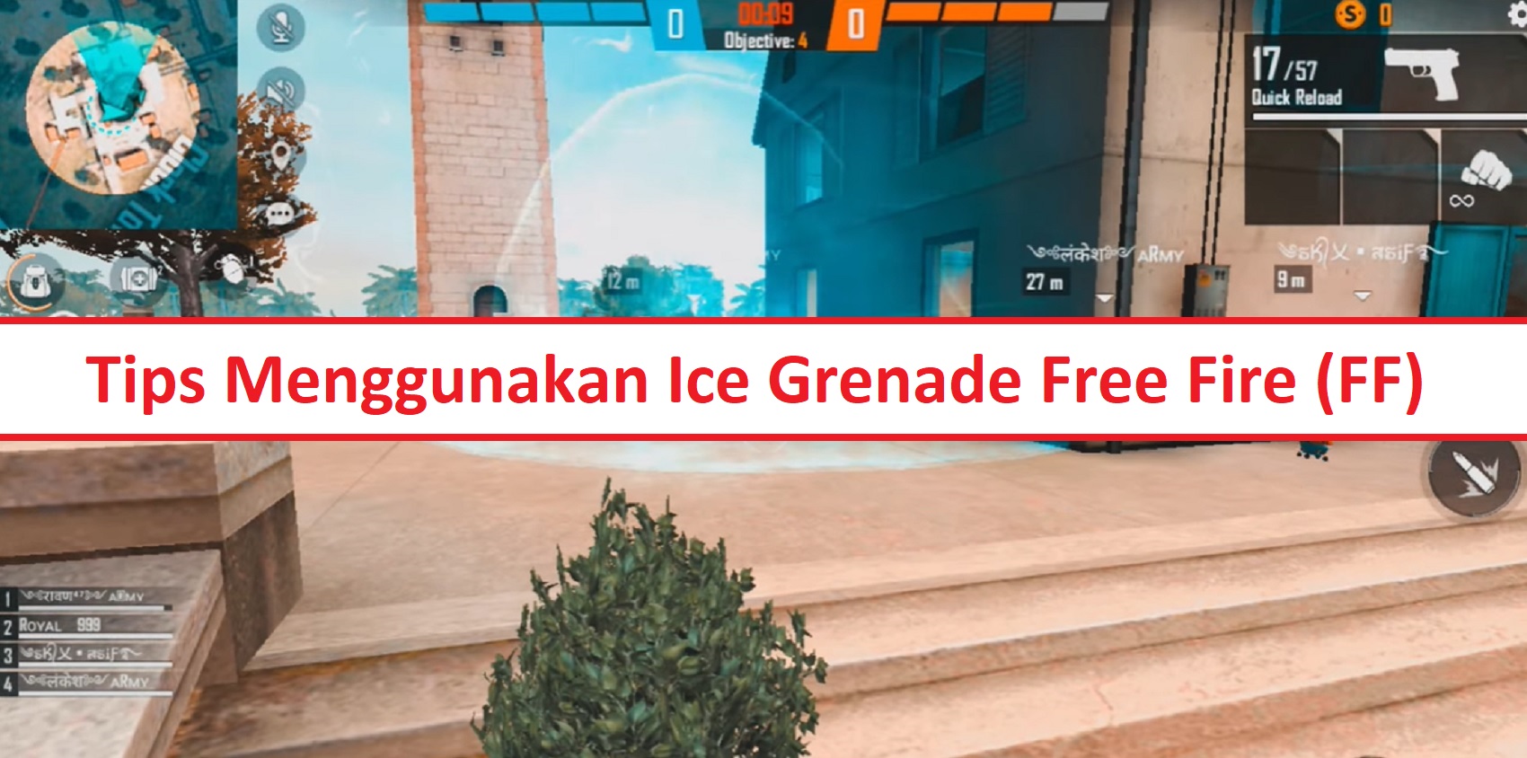 Tips Menggunakan Ice Grenade Free Fire (FF) – Esportsku