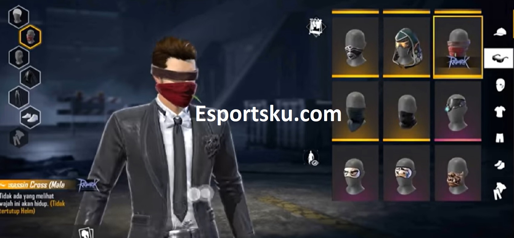 20 Topeng FF Paling Keren Season 1 Sampai Sekarang di Free Fire ...