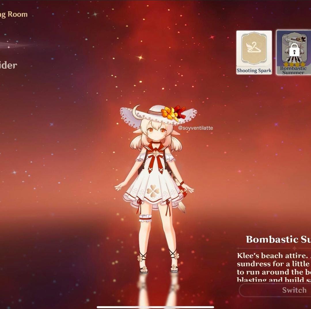 Bocoran Costume Klee Boombastic Summer Genshin Impact – Esportsku