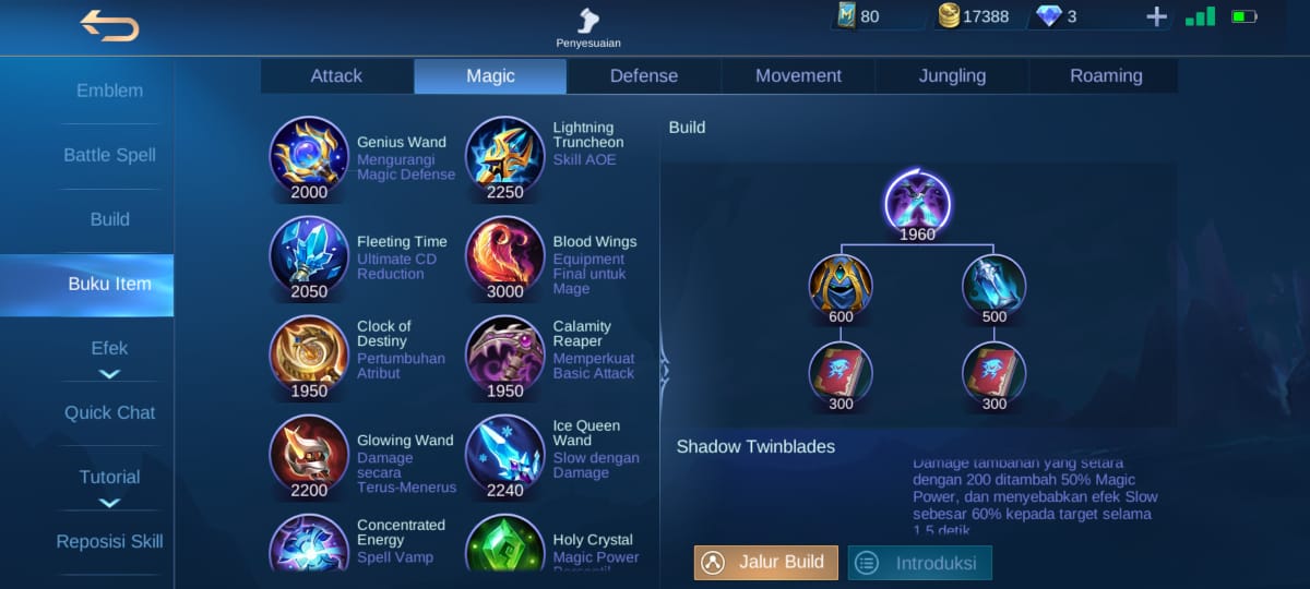 Shadow Twinblades Mobile Legends (ML), Item Mage Baru Yang Sangat OP ...