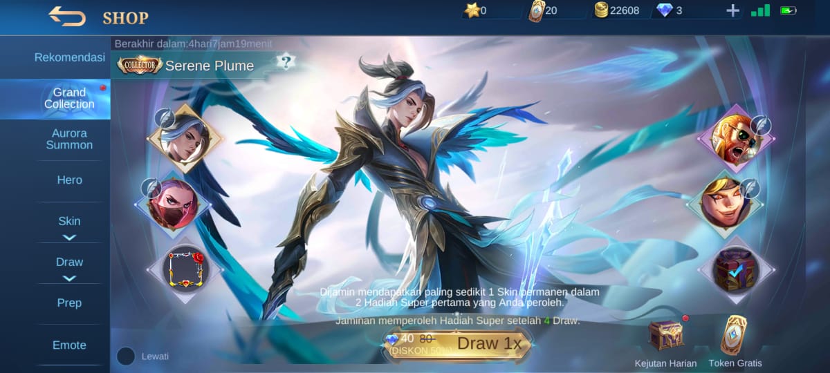 Cara Mendapatkan Skin Collector Yang Sudah Lewat Di Mobile Legends (ML ...