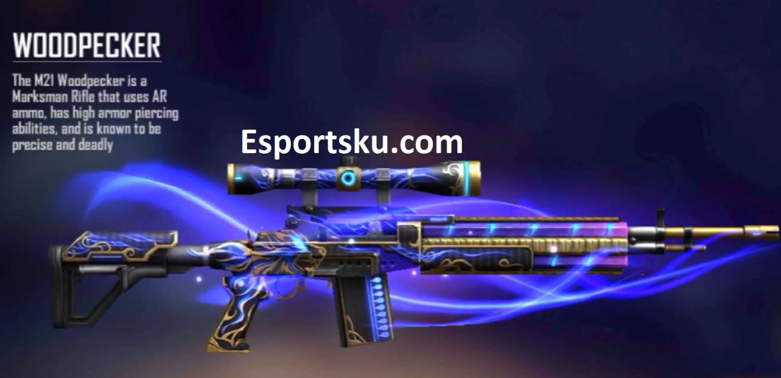 8 Fakta Menarik Senjata Woodpecker Terkuat Free Fire (FF) – Esportsku