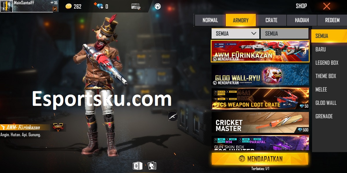 5 Alasan AWM Furikazan Harus Didapat Player Free Fire (FF) – Esportsku