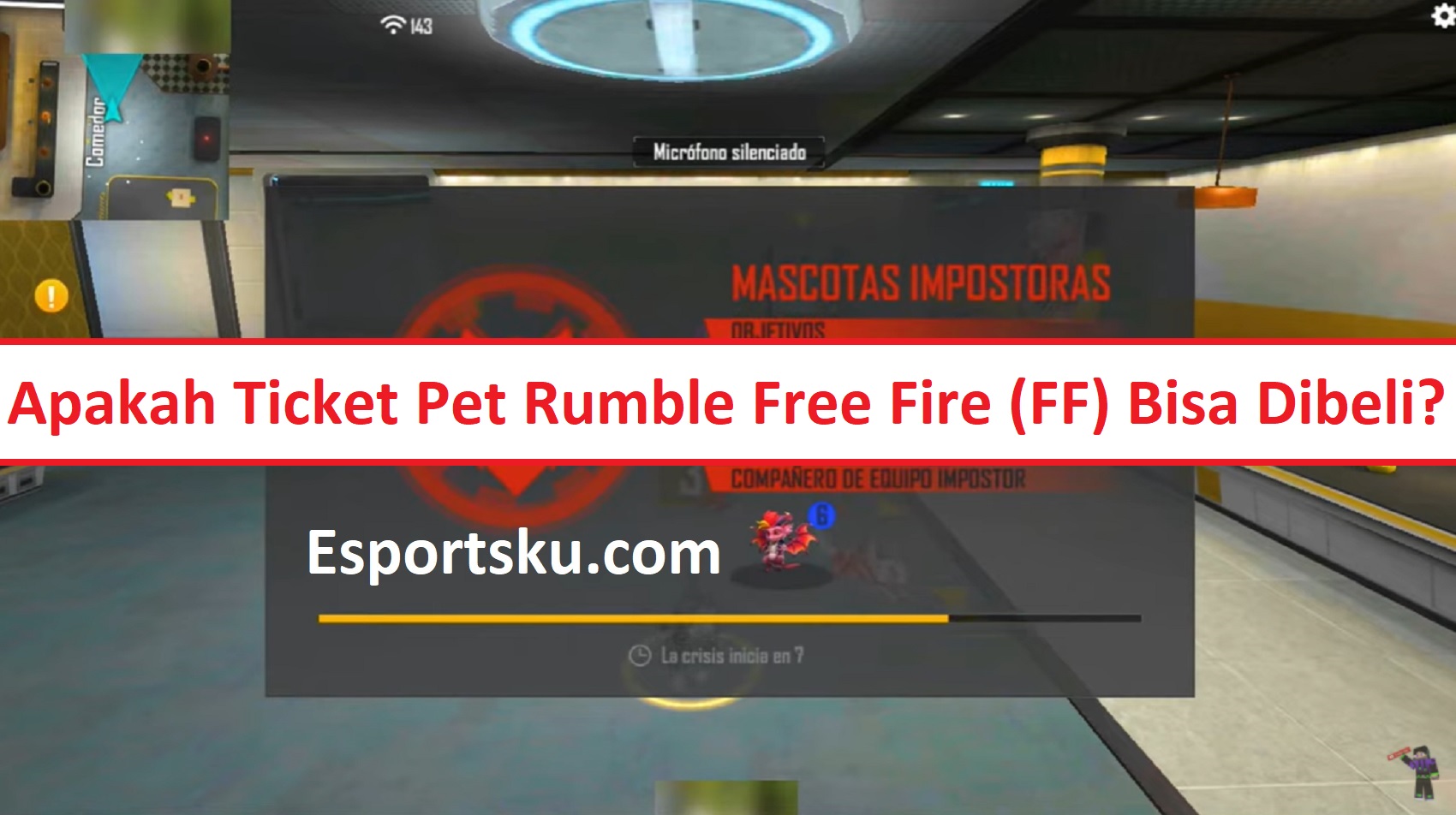 Apakah Ticket Pet Rumble Free Fire (FF) Bisa Dibeli? – Esportsku