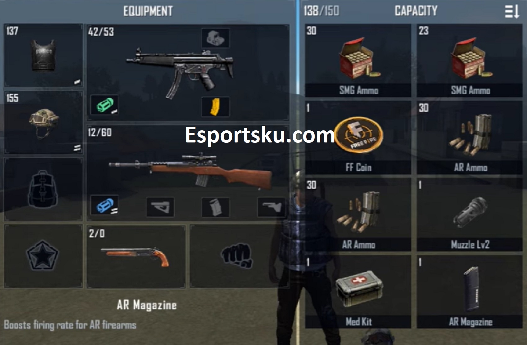 Item Baru Ar Magazine Free Fire (FF), Peningkat Rate of Fire! – Esportsku