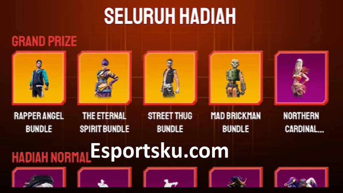 Bundle Rapper Ala Youtuber BNL di Wish Spin Free Fire (FF) – Esportsku