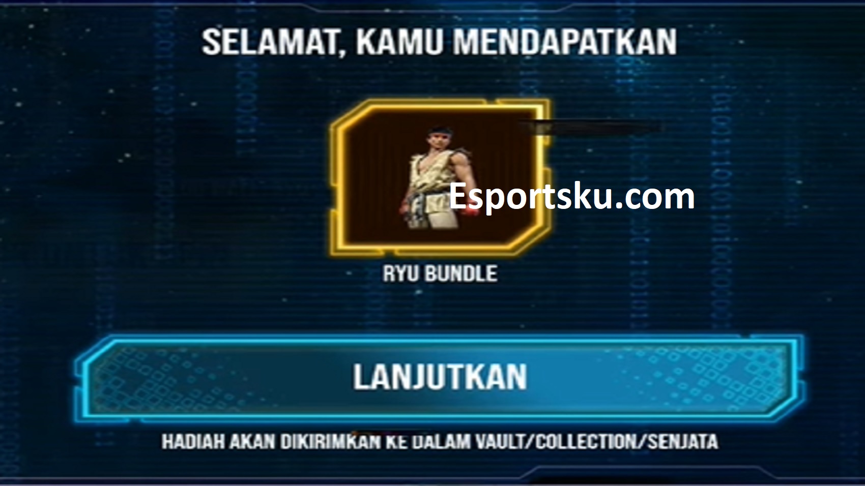 Cara Mendapatkan Bundle Ryu Free Fire (FF) – Esportsku