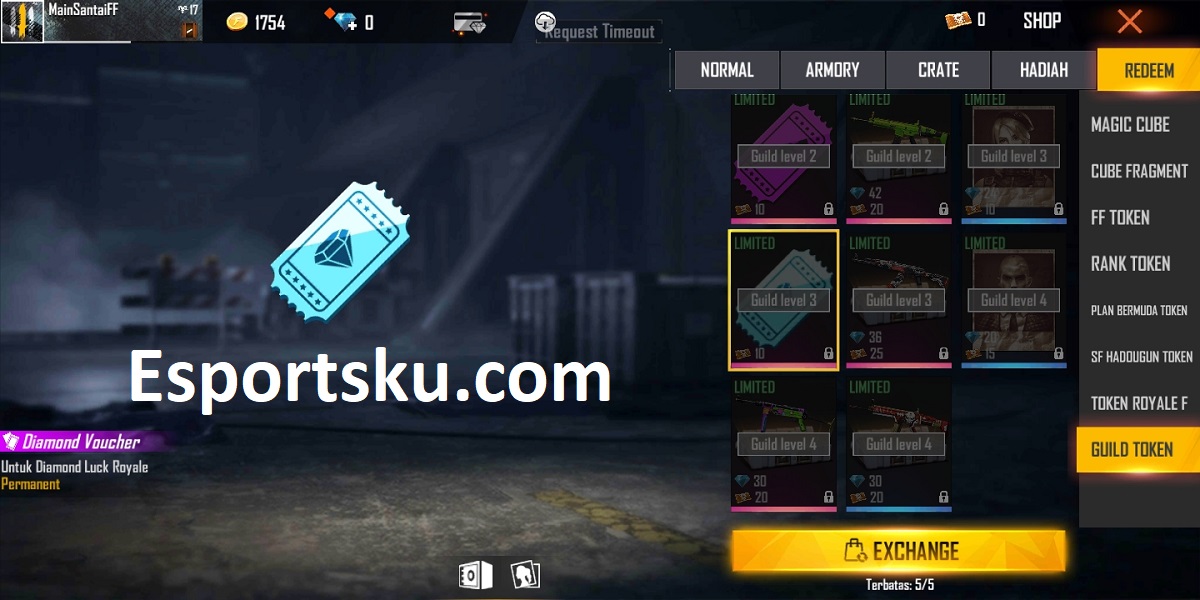 Tiket Royale Spesial Ngabuburit 2022 Free Fire (FF) – Esportsku