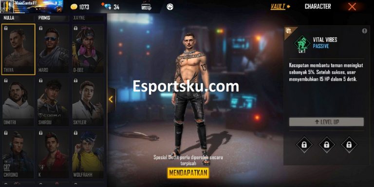 Daftar 60 Karakter Free Fire (FF) Terlengkap dan Terbaru! – Esportsku