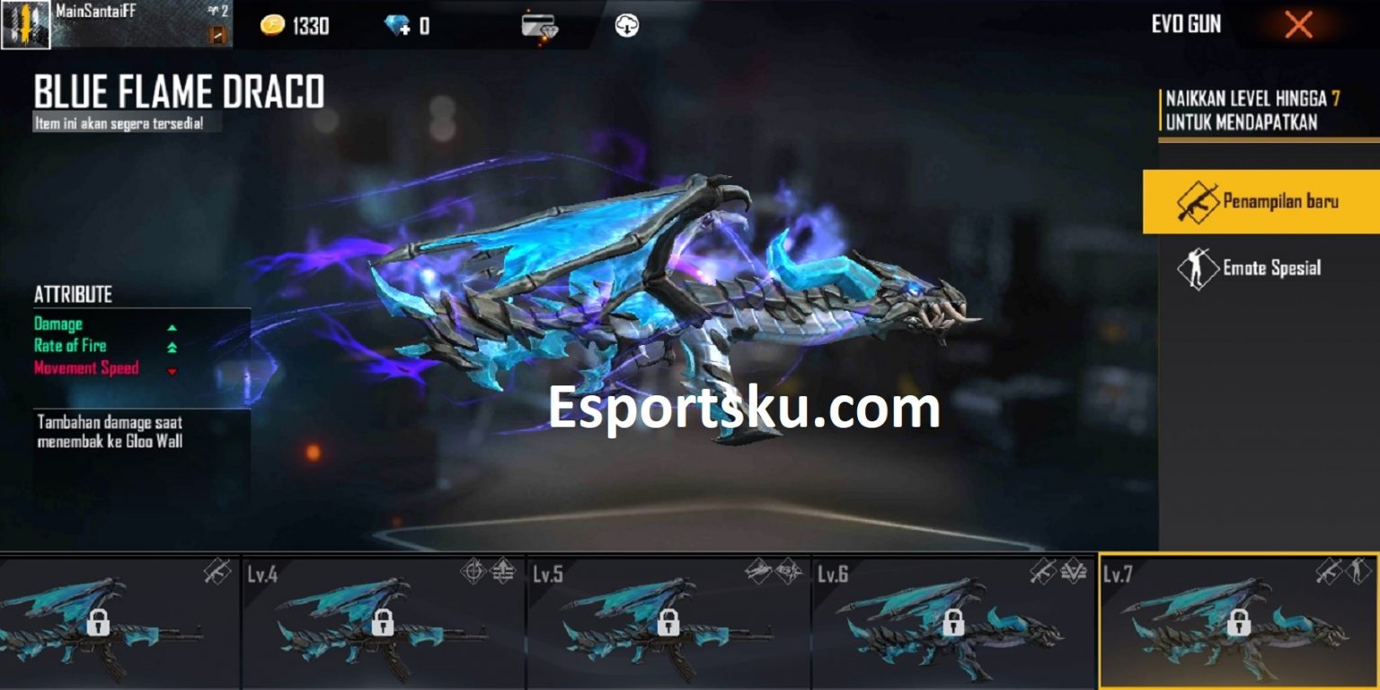 7 Senjata Evo Gun FF Terbaik dan Terkeren Free Fire – Esportsku
