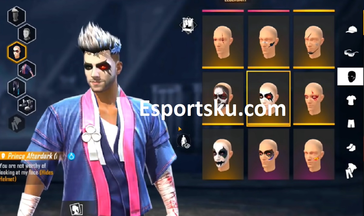 10 Facepaint FF Terkeren di Free Fire – Esportsku