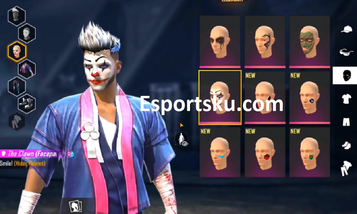 10 Facepaint FF Terkeren di Free Fire – Esportsku