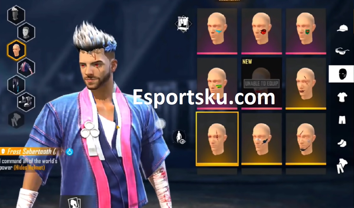 10 Facepaint FF Terkeren di Free Fire – Esportsku