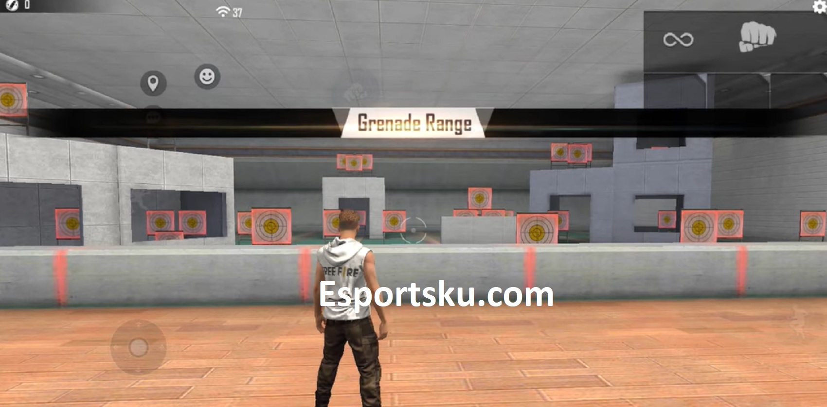 Arena Baru Grenade Range Free Fire (FF) – Esportsku