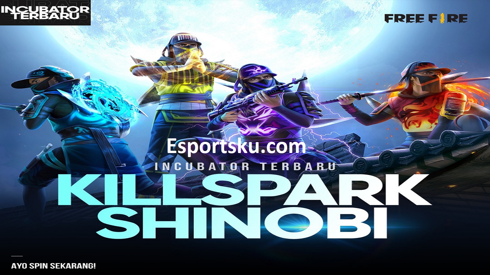 4 Skin Ninja Free Fire (FF), Bikin Penasaran! – Esportsku