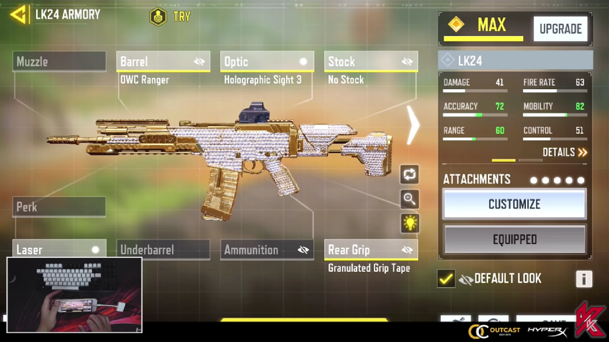 Gunsmith LK24 ini masih bisa menjadi salah satu weapon effective di ...