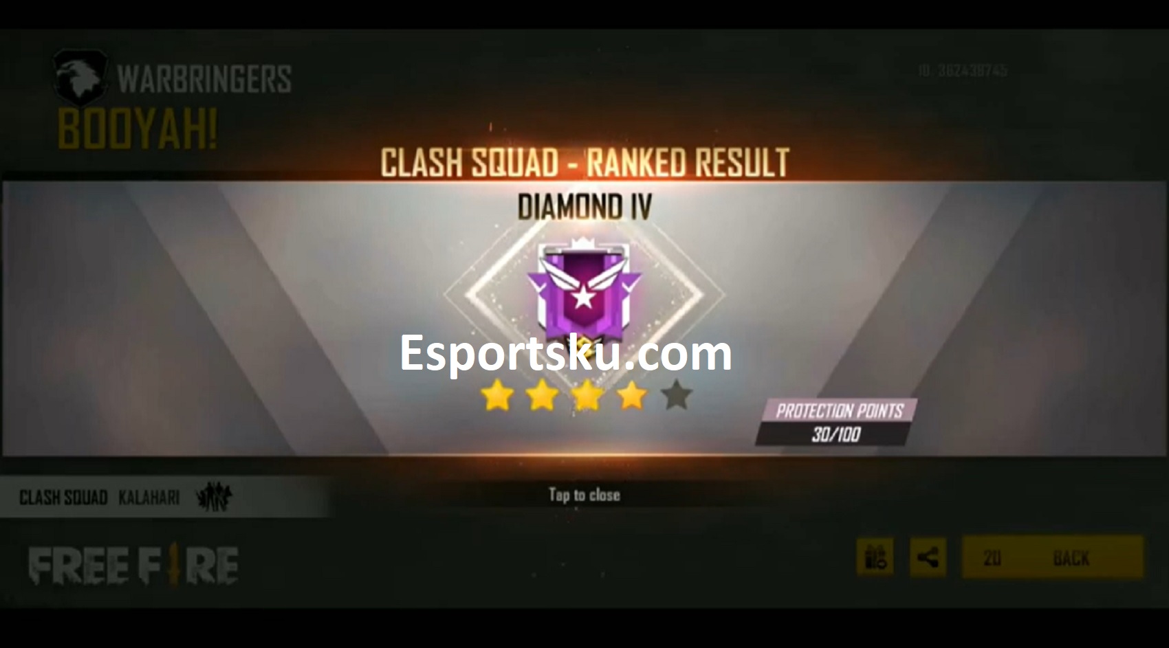 Apa Itu Protection Point CS Free Fire (FF)? – Esportsku