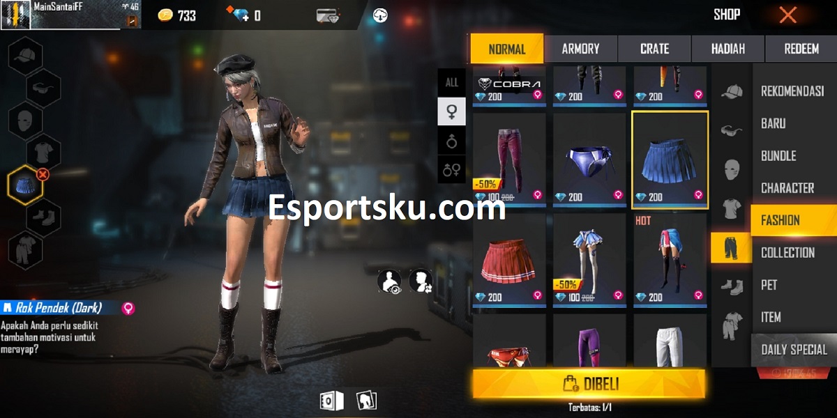 Rok Merah dan Biru Free Fire (FF), Dapat Darimana? – Esportsku