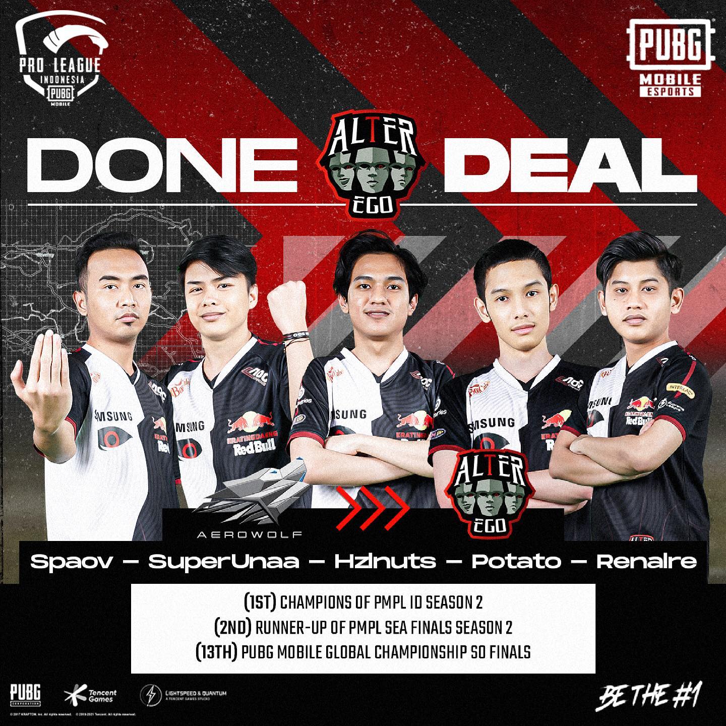 Alter Ego Rekrut Mantan Roster Aerowolf LIMAX, Apakah Ada 2 Tim PUBG ...